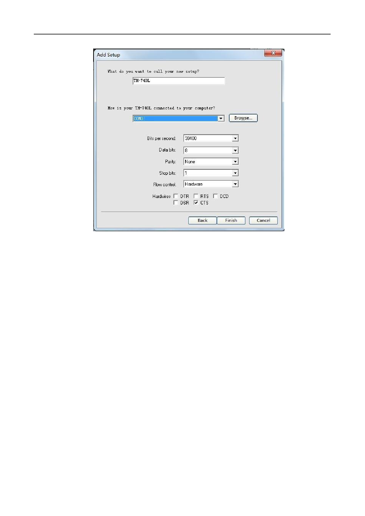 Click Finish 52 Output from AutoCAD 521 Add a plotter (Page 23 / 45) V-Smart User Manual